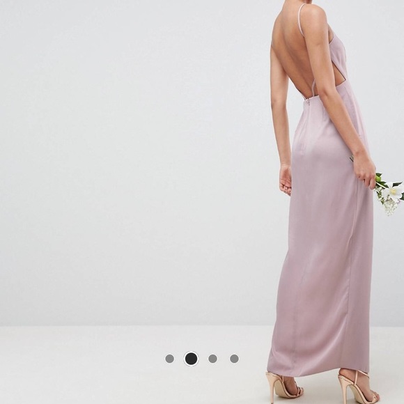 ASOS | Dresses | Asos Long Maxi Gown Backless Slit Dress | Poshmark